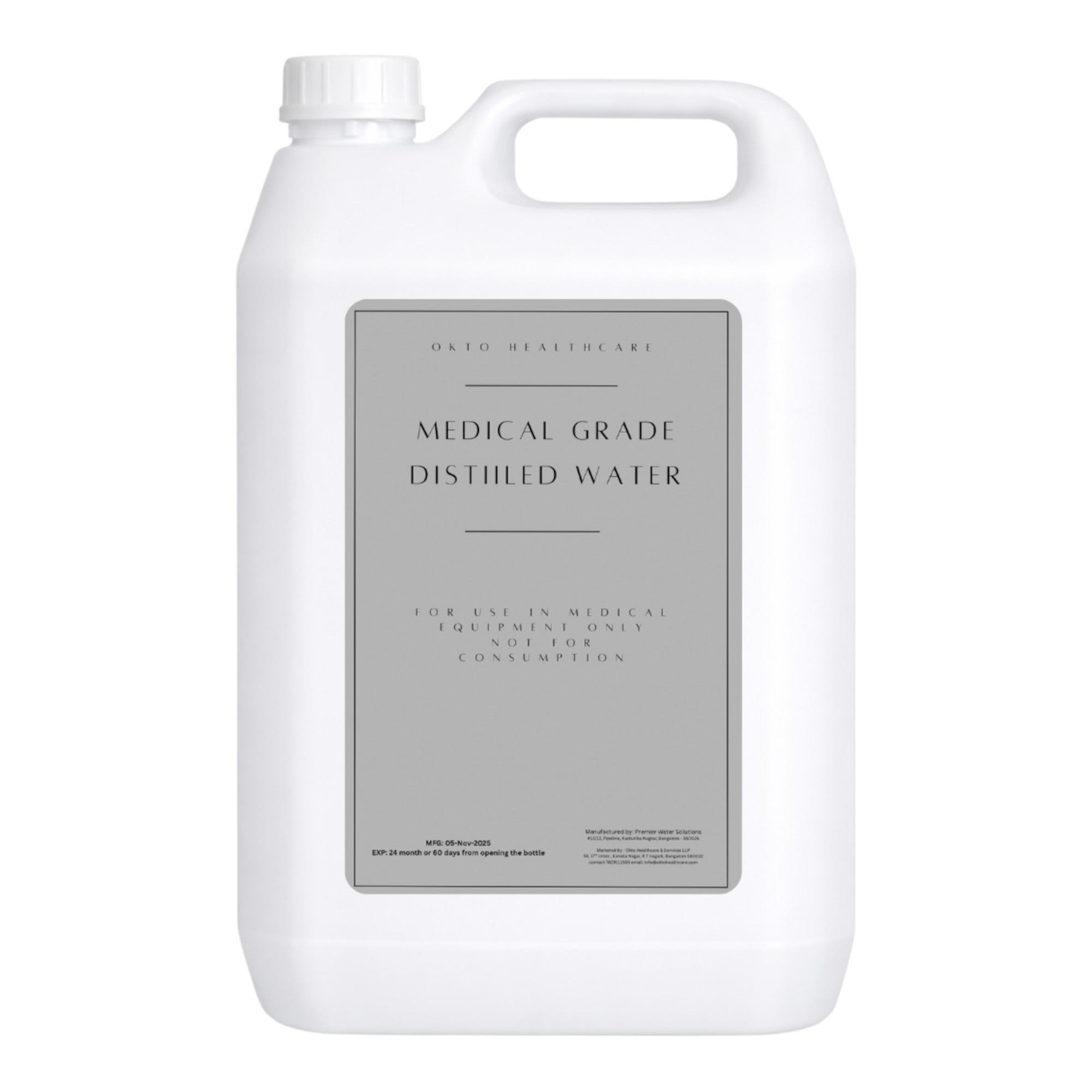 Medical‑Grade Distilled Water pan India for Medical Equipment